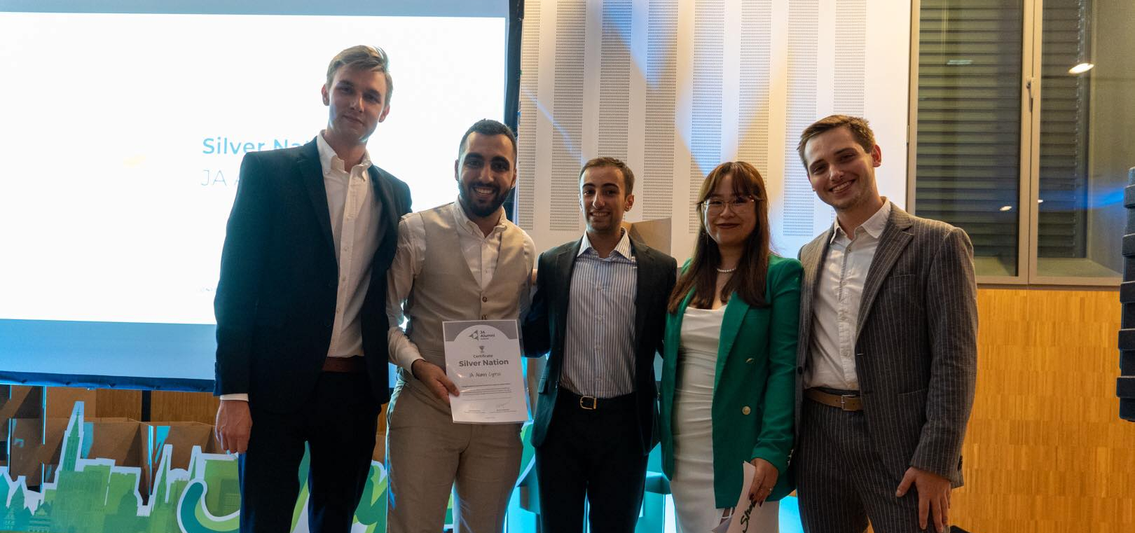 JA Alumni Cyprus Wins Several Awards In European Conference - JA Cyprus