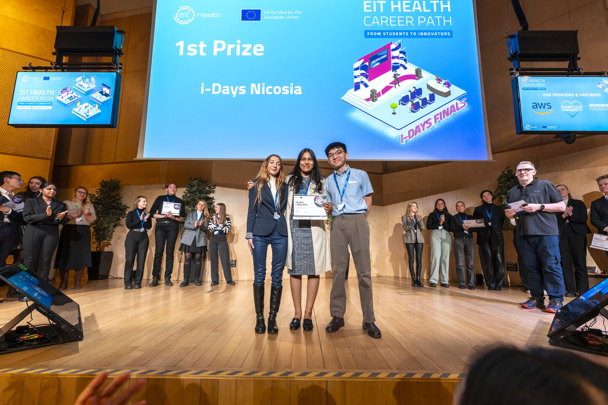 Cyprus Team Wins First Place and Public Choice Award at European i-Days ...