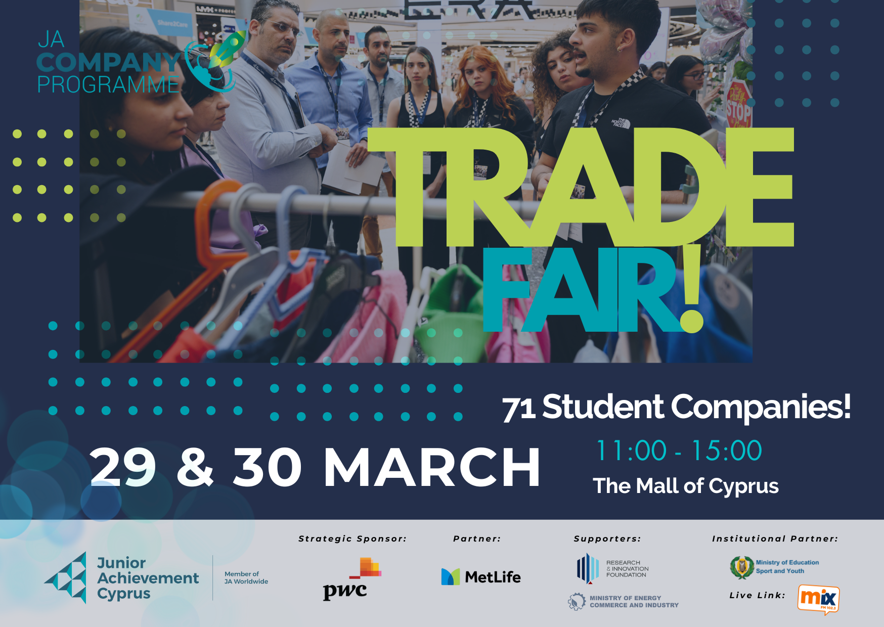 2025 Junior Achievement Cyprus Company Programme Trade Fair - JA Cyprus